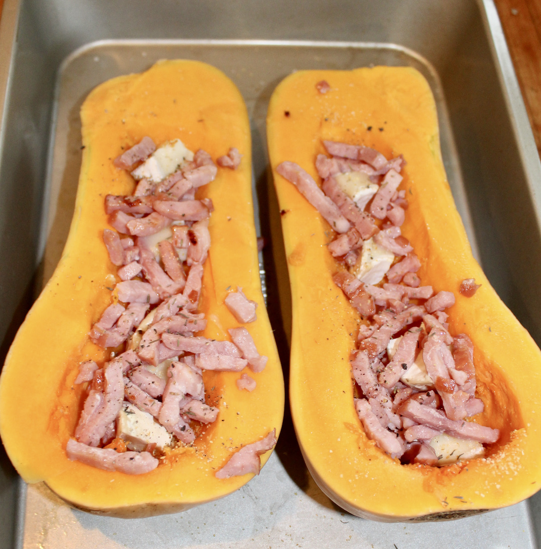 Recette de butternut farcie - Pepnaf