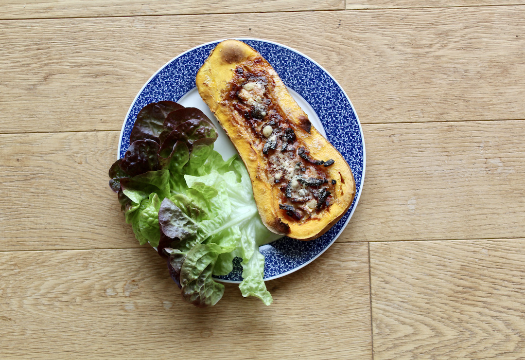 Recette de butternut farcie - Pepnaf